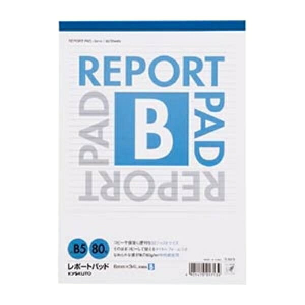 日本ノートの一覧はこちら滑らかな書き味の中性紙を使用。●規格：B5判●中紙枚数：80枚●罫種類：B罫（6mm）34行●外寸：縦257×横182mm●材質：中性紙【品番】R80B【入数】1冊JANCD:4901470017139【銀行振込・コ...