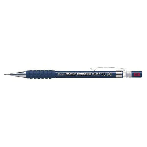 ぺんてるの一覧はこちら ●内蔵芯：B●シャープ芯径：1．3mm●長：140mm●材質：再生素材使用●消しゴム付JANCD:4902506175168【銀行振込・コンビニ決済】等前払い決済予定のお客様へ当商品は弊社在庫品ではなく、メーカー在庫...