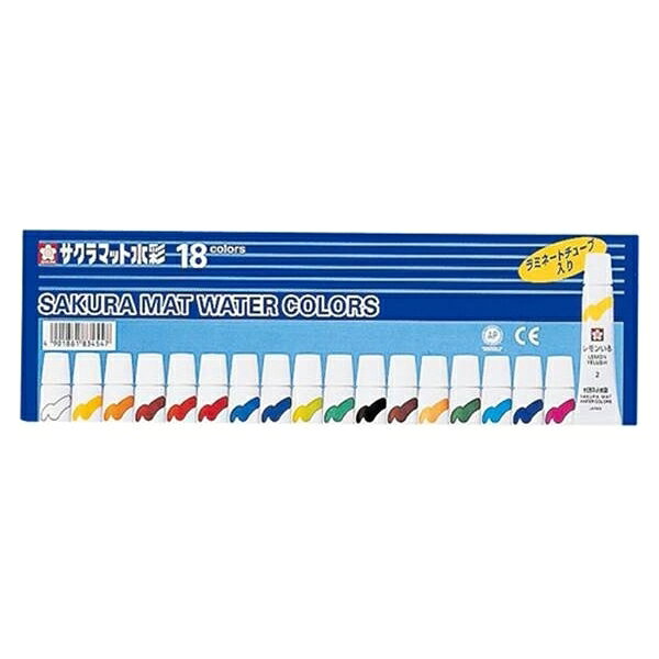 サクラクレパスの一覧はこちら●仕様：18色（18本）●容量：各色5ml【品番】EMW18【入数】1セットJANCD:4901881834547【銀行振込・コンビニ決済】等前払い決済予定のお客様へ当商品は弊社在庫品ではなく、メーカー在庫品です...