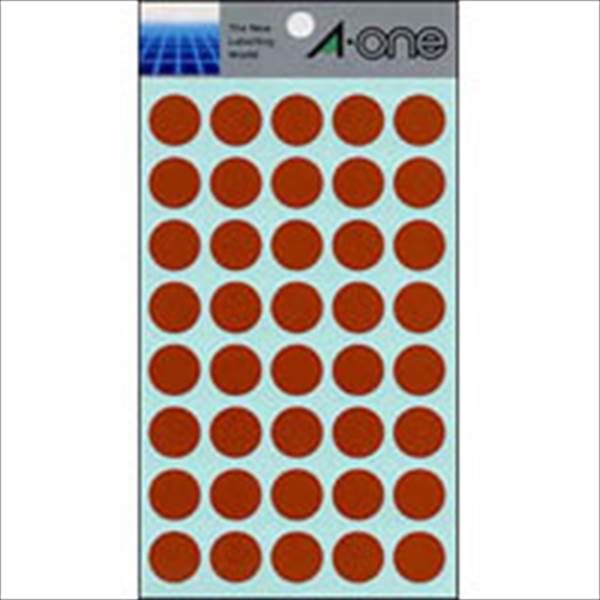 エーワンの一覧はこちら●サイズ：丸型15mm径【品番】07027【本体色】茶【入数】1P14シート(560片)JANCD:4906186070270【銀行振込・コンビニ決済】等前払い決済予定のお客様へ当商品は弊社在庫品ではなく、メーカー在庫...