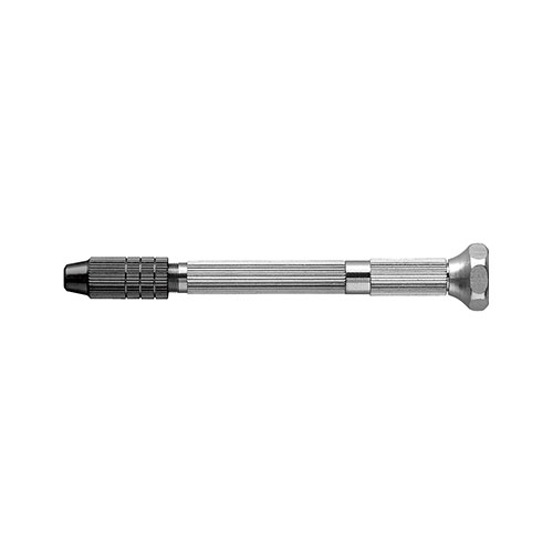ANEX（アネックス）の一覧はこちら●対応ドリルサイズ(φmm)：0.1～3.2mm●全長(mm)：120●鉄製キャップ＆チャックで摩耗に強い●ダブルのコレットチャックで幅広いドリルサイズに対応。回転座金付。JANCD:4962485221...