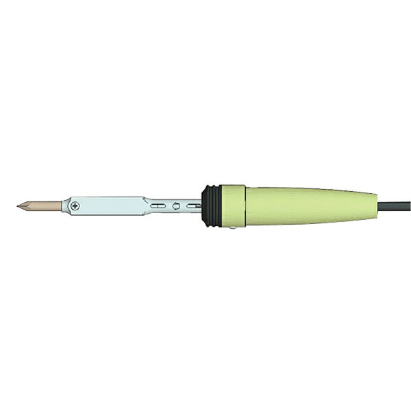 HAKKO(白光)の一覧はこちら熱伝導の良い大型銅こて先を採用。簡単な電気用品の修理から銅・ステンレス製品の補修、板金加工まで。□電源(V)：AC100V 50/60Hz□全長(mm)：271□消費電力(W)：80□付属コテ先：I型(337...
