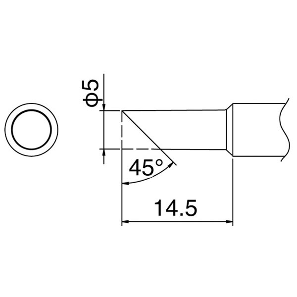 HAKKO(白光)の一覧はこちら□適用製品：FX-888/FX-888D/FX-600※はんだ送り、N2システムには使用できません。●この商品はメーカー取寄せ品です●この商品は複数店舗と在庫を共有しています。●不具合がある商品、配送中の破損...