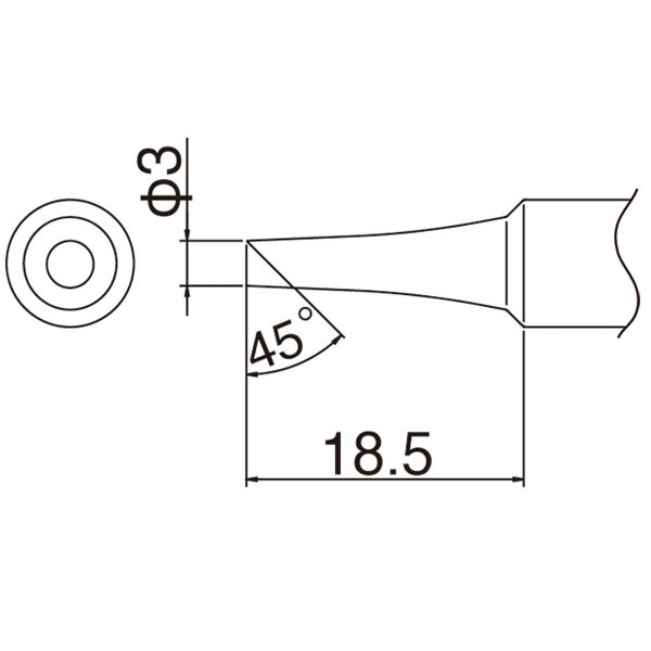 HAKKO(白光)の一覧はこちら □適用製品：FX601-01/FX601-03●この商品はメーカー取寄せ品です●この商品は複数店舗と在庫を共有しています。●不具合がある商品、配送中の破損、商品の瑕疵、品違いのみ商品の返品をお受けしておりま...