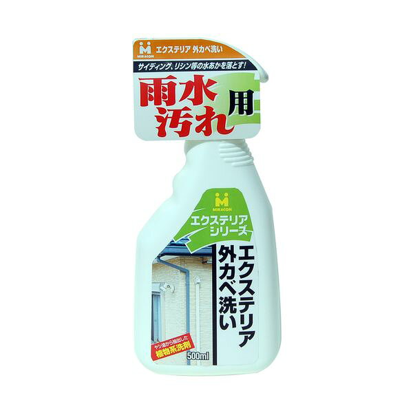 日本ミラコン産業の一覧はこちら商品サイズ(mm)D×W×H:6.5×10.3×22【特長】●サイディング、リシン、スタッコ吹付カベなどに付いた雨水の水あか、排気ガスの油汚れ、空気中の塵埃などで汚れた、外カベの洗浄に抜群の洗浄力を発揮します。...