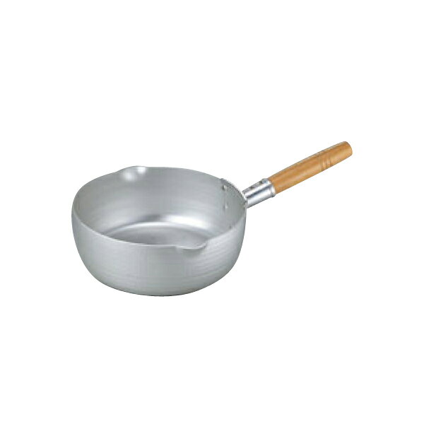 EBMの一覧はこちら■サイズ(mm) ： φ258(柄部含まず)■内寸1(mm) ： φ240■内寸2(mm) ： 深さ：95■板厚(mm) ： 1.9■重量 ： 1.1kg■容量 ： 3.4L■材質 ： アルミ、SUS430、柄：ブナJA...