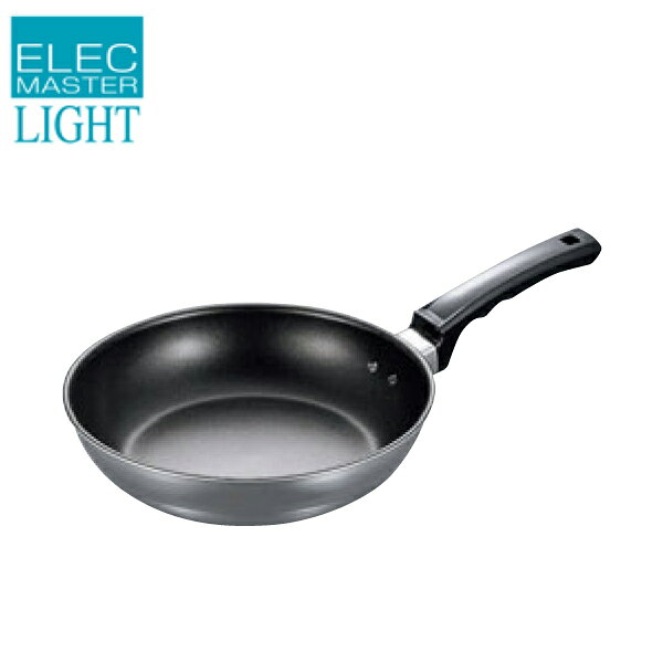 EBMの一覧はこちら■サイズ(mm) ： 外径：φ251(柄含まず)■内寸1(mm) ： 24cm■内寸2(mm) ： 深さ：60■板厚(mm) ： 2.6■重量 ： 1.1kg■材質 ： ステンレス、アルミクラッド三層鋼、内面フッ素樹脂加...