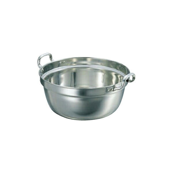EBMの一覧はこちら■サイズ(mm) ： φ490■内寸1(mm) ： 48cm■内寸2(mm) ： 深さ：210■板厚(mm) ： 1.2■重量 ： 3.4kg■容量 ： 20L■材質 ： 18-8ステンレスJANCD:456217164...