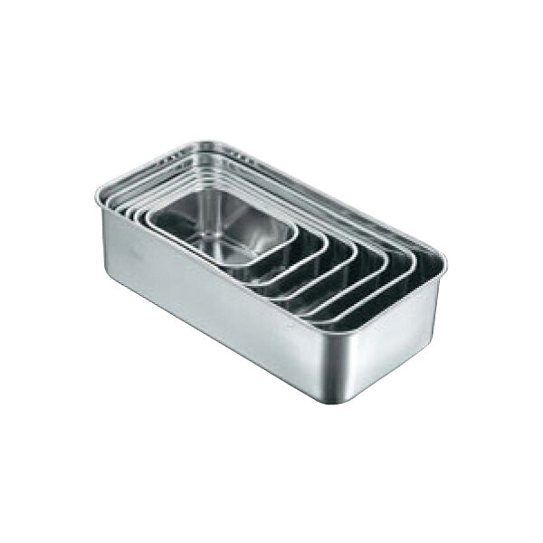 EBMの一覧はこちら■サイズ(mm) ： 225×155×H75■内寸1(mm) ： 底：190×120■板厚(mm) ： 0.6■重量 ： 340g■容量 ： 1.9L■材質 ： 18-8ステンレスJANCD:4997956111224【...