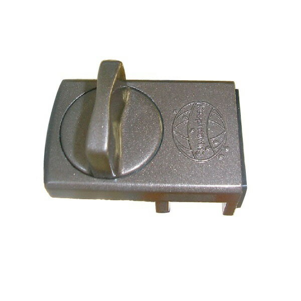 フジテック・ジャパンの一覧はこちら窓のサッシ用補助錠　オーソドックスタイプ取付可能幅　26-43mm　仕上：ブロンズ塗装材質：亜鉛ダイカスト　押板：天然ゴム　商品サイズ：36mmx57mmx39mm　重量：95g JANCD:4525796...