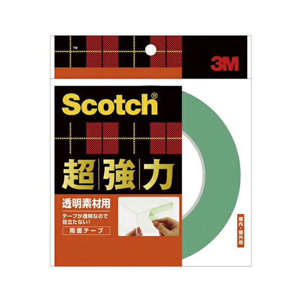 3M(スリーエム)の一覧はこちら商品サイズ(mm)D×W×H:13×16.5×1.3特長テープが透明なので、貼ったところが目立たない！テープが透明・使用温度範囲（-20度～150度）・屋外も使えます。材質基材：アクリルフォーム粘着剤：アクリ...