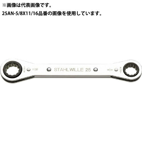 STAHLWILLE(スタビレー)の一覧はこちらスピーディーな作業に最適な板ラチェット□サイズ(")：5/16x11/32□全長(L：mm)：109□メガネ部巾(小・d1/大・d2：mm)：15/17□メガネ部厚み(a：mm)：9□質量(g...
