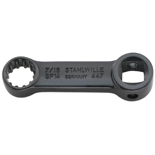STAHLWILLE(スタビレー)の一覧はこちらトルクレンチと組み合わせて使用する延長スプラインレンチアダプター□差込角(”SQ)：3/8□サイズ(”)：1/4□ソケット部外径(d1：mm)：10.4□差し込み部外径(d2：mm)：19□メ...