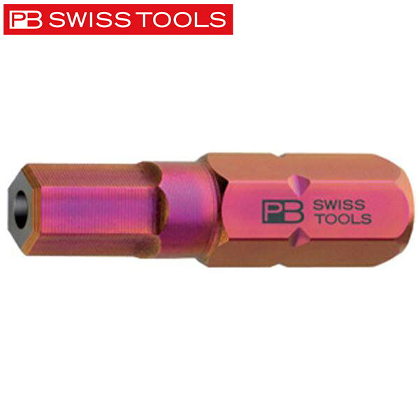 PB SWISS TOOLS(PBスイスツールズ)の一覧はこちら ●サイズ(mm)：5●軸長(mm)：7.5●全長(mm)：25●質量(g)：5●差込角：1/4"(6.3mm)hex●強度と精度に優れた差込角1／4"（6．35mm）のいじり...