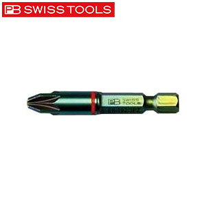 PB SWISS TOOLS(PBスイスツールズ)の一覧はこちら●サイズ：PZ3●軸径(φmm)：6.25●軸長(mm)：24●全長(mm)：50●質量(g)：11●ボール溝中心から後端までの長さ(mm)：9●差込角：1/4"(6.3mm)...
