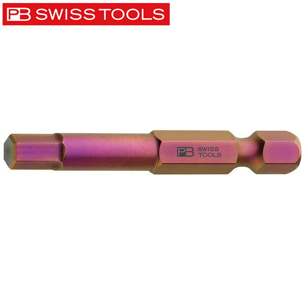 PB SWISS TOOLS(PBスイスツールズ)の一覧はこちら●サイズ(mm)：4●全長(mm)：50●質量(g)：10●ボール溝中心から後端までの長さ(mm)：9●差込角：1/4"(6.3mm)hex●強度と精度に優れた差込角1／4"（...