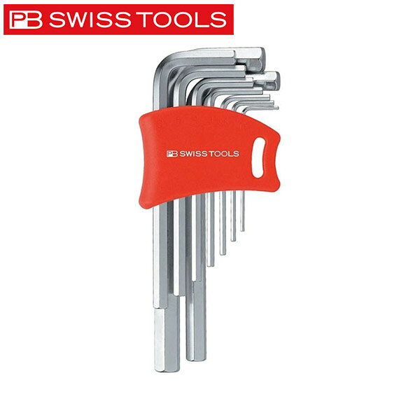 PB SWISS TOOLS(PBスイスツールズ)の一覧はこちら●質量(g)：267●横幅のコンパクトなホルダー付き。●環境保護を考えたパッケージレス仕様です。●ニッケルクロームメッキタイプです。六角棒レンチ(mm)：210-1.5・2・2...