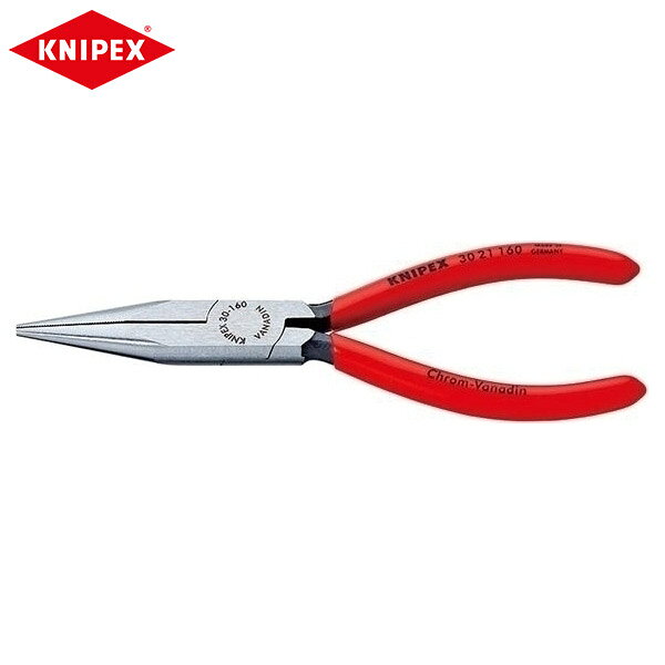 KNIPEX(クニペックス)の一覧はこちら耐磨耗性に優れ、過酷な使用に最適●口先の長さ(mm)：42●ジョイント部の幅(mm)：15●ジョイント部の厚さ(mm)：8.0●口先先端の幅(mm)：2.5●口先先端の厚さ(mm)：2.0●全長(m...