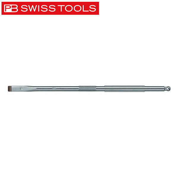 PB SWISS TOOLS(PBスイスツールズ)の一覧はこちら215シリーズマイナスドライバーブレードです。□刃先厚(mm)：0.6□刃先幅(mm)：4□軸長(mm)：90□全長(mm)：170□質量(g)：28□差替ドライバー用ハンドル...
