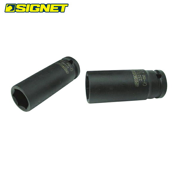 SIGNET(シグネット)の一覧はこちら1/2"SQディープインパクトソケット●サイズ(mm)：19●差込角("SQ)：1/2●先端部ソケット外径D1(mm)：28.0●差込部ソケット外径D2(mm)：28.0●全長L(mm)：78.0●適...
