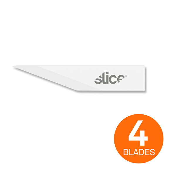 Slice(スライス)の一覧はこちら セラミック替刃です。□対応製品番号：10548・10568・10589□1パッケージ＝4枚入り□製品サイズ：32.8x6.3x0.5mm□製品重量：0.65gJANCD:0895142105191【銀行...
