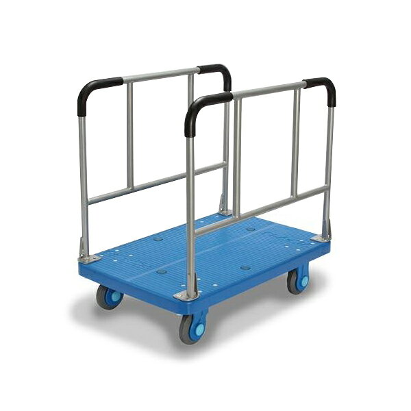 カナツーの一覧はこちら 長い荷物を運びたい時に便利・・・長尺物運搬車□荷重(kg)：300□長さ×幅×高さ(mm)：910×600×220□ハンドル高さ(mm)：890□キャスター径(mm)：130静音仕様　(「静音」=20％走行静音(当社...