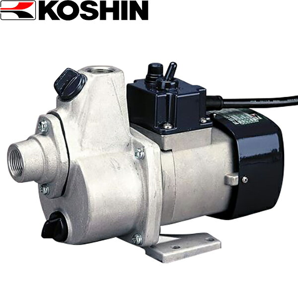 工進(KOSHIN)の一覧はこちら 広く使えるハンディタイプです100mm2/sまでの低粘度オイルの移送に最適ですガソリン・スラッジの入った廃油には使用できません本体サイズ(mm)：W126×D275×H169本体重量：4.1kg吸入・吐出...