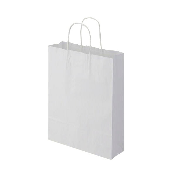 HEIKO(ヘイコー)の一覧はこちら●商品サイズ：幅270×マチ80×高340mm●商品材質：晒クラフト紙80g●商品説明：もっとも汎用性の高い、プレーンな白無地の手提げ袋です。表面に艶のない、晒クラフト紙を使用しております。A4サイズの収...