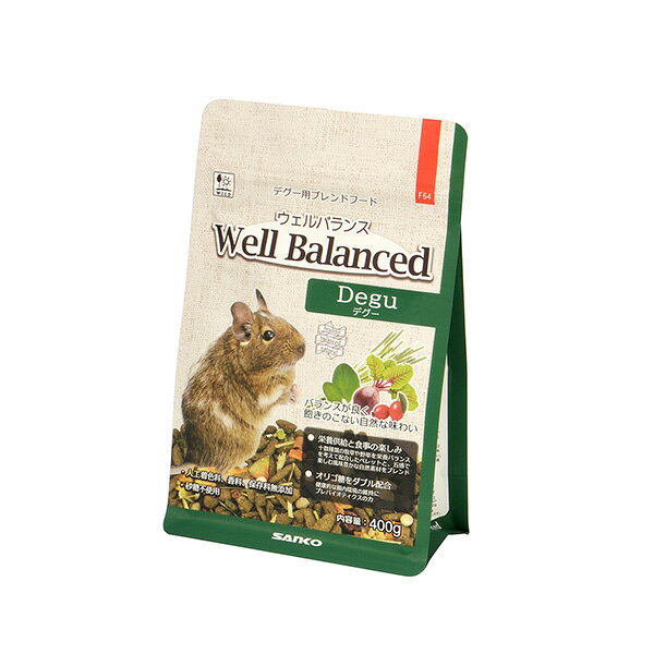 三晃商会の一覧はこちら■商品特徴デグー本来の食性とペットとしての食育や偏食予防の観点からメインペレットを十数種類の牧草や野草を主な原料とし、野生下に比べ運動量の少ない飼育下での栄養供給を考えて穀物類を抑えた配合をしております。■原材料(成分...
