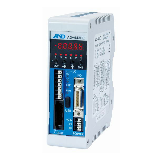 A&D(エーアンドディー)の一覧はこちら【特長】●AD-4430Cは強力な振動除去フィルタ(HPDF)を搭載しており振動の多い環境で使えるウェイングモジュールです。1000回/秒の高速サンプリングを実現。またAD-4430Cはハイパフォーマ...