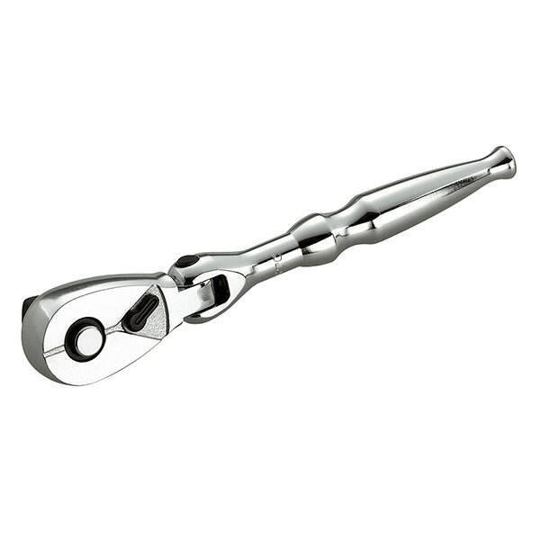 KTC(京都機械工具)の一覧はこちら●1/4”SQのボディーに3/8”SQのドライブを組み込んだコンパクトタイプのラチェットです。●首振りヘッドタイプです。●プッシュリリースボタン付です。●パック入です。●破損や空転の原因になりますので、左...