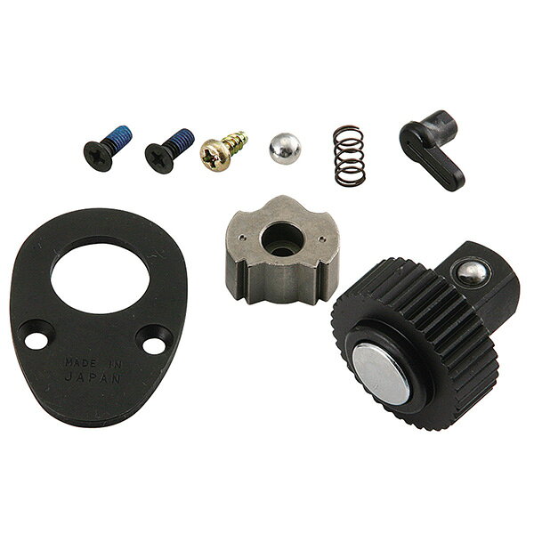 KTC(京都機械工具)の一覧はこちら●12.7sq.ラチェットハンドル(BR4E・BR4F・BR4L・BR4FL)用のリペアキットです●ドライブギア(BR4E-2)、クロウ(BR4E-3)、スチールボール(BR4E-4)、スプリング(BR4...