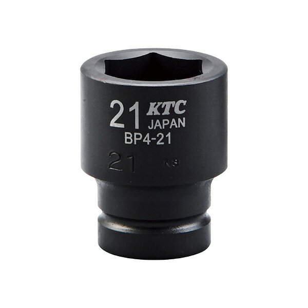 KTC(京都機械工具)の一覧はこちら●差込角12.7sq.のインパクトレンチ用ソケットです。●六角ソケットです。●スタンダードタイプです。●ピンとリングは別売りです。●差込角(sq.)：12.7●サイズ(S；mm)：21●ソケット部外径(D...