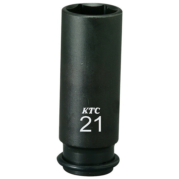 KTC(京都機械工具)の一覧はこちら●差込角9.5sq.のインパクトレンチ用ソケットです。●六角ソケットです。●ディープ薄肉タイプです。●ピン・リング付です。●ピン・リング(PR-1822)●黒色のリングには黒色のピン、灰色のリングにはシル...