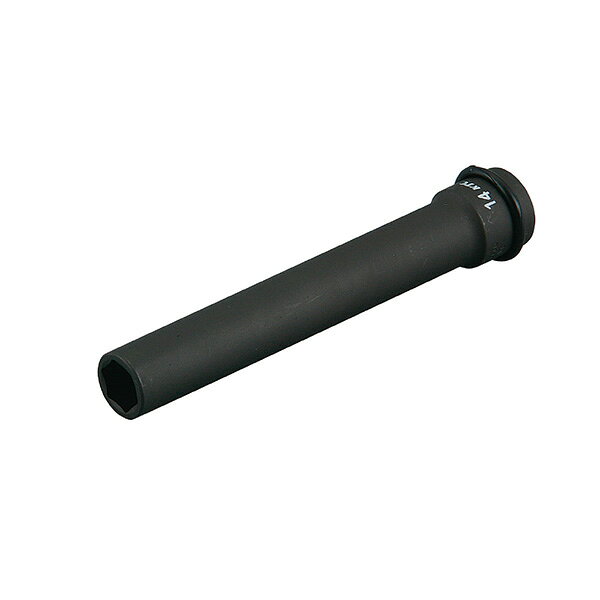 KTC(京都機械工具)の一覧はこちら●差込角12.7sq.のインパクトレンチ用ロングソケットです。●六角ソケットです。●薄肉タイプです。●ピン・リング付です。●ピン・リング(PR-1822)●黒色のリングには黒色のピン、灰色のリングにはシル...