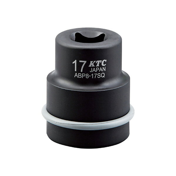 KTC(京都機械工具)の一覧はこちら●差込角25.4sq.のインパクトレンチ用インナソケットです。●ピン・リング(PR-4045)●黒色のリングには黒色のピン、灰色のリングにはシルバーのピンを組み合わせて下さい。●差込角(sq.)：25.4...