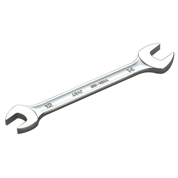 KTC(京都機械工具)の一覧はこちら●ヘッド部は幅を極力小さく、力の加わる部分にボリュームを持たせ、従来のやり形を進化させたKTC独自の新やり形ヘッドです。●柄は中央にくぼみをもたせ、握りやすく軽量かつ高強度を実現する断面形状です。●大きく...