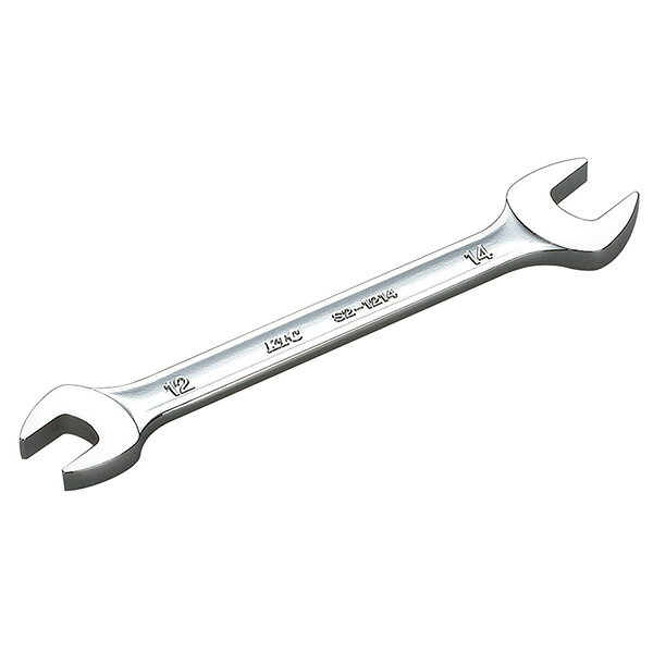 KTC(京都機械工具)の一覧はこちら●ヘッド部は幅を極力小さく、力の加わる部分にボリュームを持たせ、従来のやり形を進化させたKTC独自の新やり形ヘッドです。●柄は中央にくぼみをもたせ、握りやすく軽量かつ高強度を実現する断面形状です。●大きく...