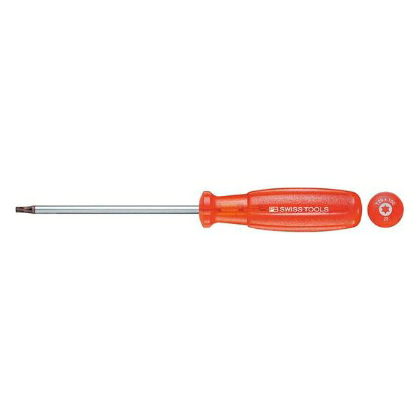 PB SWISS TOOLS(PBスイスツールズ)の一覧はこちら●サイズ：T7●軸径(φmm)：3●軸長(mm)：50●全長(mm)：110●質量(g)：10●適合ネジ：M2●先端外形寸法(mm)：2.0●トルクがかけやすく、油手でも滑りに...