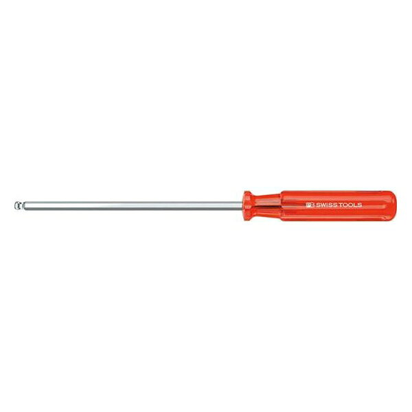 PB SWISS TOOLS(PBスイスツールズ)の一覧はこちら□サイズ(mm)：2□軸長(mm)：80□全長(mm)：155□質量(g)：12□適合キャップスクリュー：M2.5□適合セットスクリュー：M4精密に作られたボールポイントで角度...