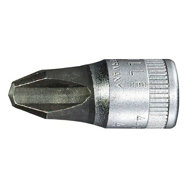 STAHLWILLE(スタビレー)の一覧はこちら軸長の短いプラスビットソケット●サイズ(#)：2●全長(L1；mm)：28●軸長(L2；mm)：16●質量(g)：11●軸長の短いプラスビットソケット。JANCD:4018754001057【...