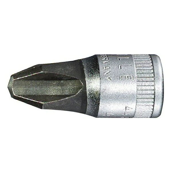 STAHLWILLE(スタビレー)の一覧はこちら軸長の短いプラスビットソケット●サイズ(#)：3●全長(L1；mm)：28●軸長(L2；mm)：16●質量(g)：12●軸長の短いプラスビットソケット。JANCD:4018754001064【...