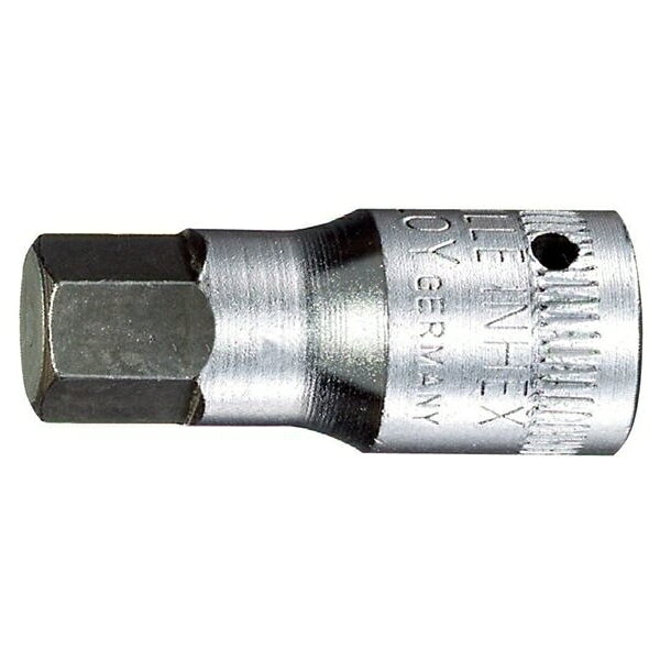 STAHLWILLE(スタビレー)の一覧はこちら軸長の短い六角ビットソケット●サイズ(mm)：6●全長(L1；mm)：28●ソケット部外径(d；mm)：11.6●質量(g)：10●軸長の短い六角ビットソケット。JANCD:401875400...