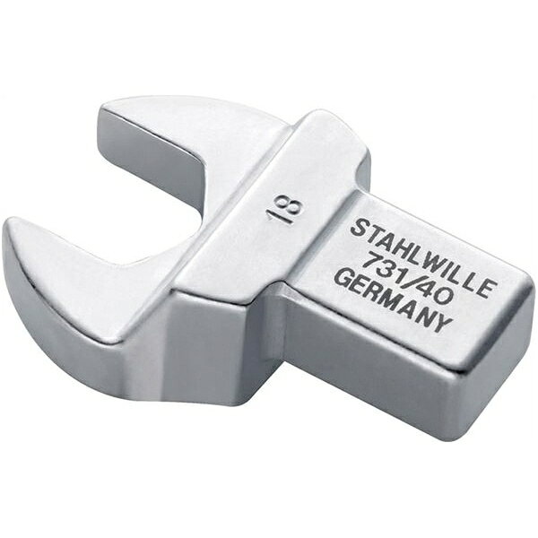 STAHLWILLE(スタビレー)の一覧はこちらヘッドジョイントサイズ14×18mmのトルクレンチと組合わせて使用するスパナヘッド●サイズ(mm)：24●ジョイントサイズ(mm)：14x18●スパナ部外径b(mm)：53●スパナ部厚みh(m...