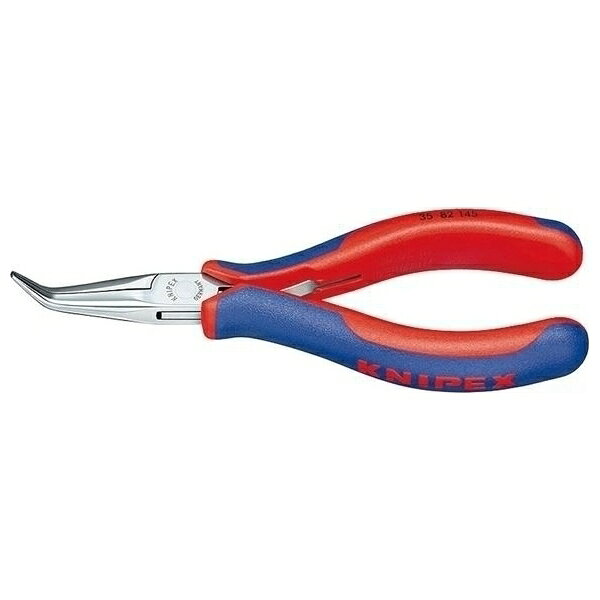 KNIPEX(クニペックス)の一覧はこちらつかむ・曲げるという作業に最適なクニペックスのエレクトロニクスプライヤー。●口先の長さ(mm)：35●ジョイント部の幅(mm)：12●ジョイント部の厚さ(mm)：7.5●口先先端の厚さ(mm)：2....