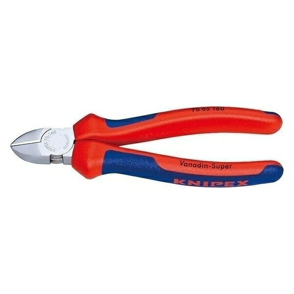 KNIPEX(クニペックス)の一覧はこちら様々な場面で活躍する汎用性の高い斜ニッパー。●切断能力（軟線；φmm)：4.0●切断能力（中硬線；φmm)：3.0●切断能力(硬線；φmm)：2.5●全長(mm)：180●質量(g)：246●様々な...