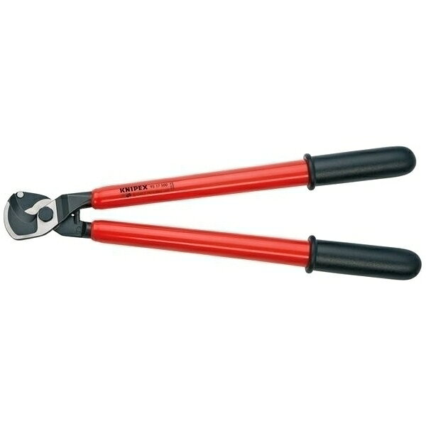 KNIPEX(クニペックス)の一覧はこちら●切断能力(銅・アルミケーブル；φmm)：27●切断能力(銅・アルミケーブル；mm2)：150●切断能力)(AWG)：5/0●長さ(mm)：500●質量(g)：1360●銅およびアルミの単線・複合線...
