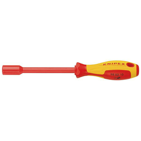 KNIPEX(クニペックス)の一覧はこちら●サイズ(mm)：6.0●全長(mm)：232●軸長(mm)：125●ハンドル長(mm)：107●人間工学に基づき、安全性を重視したハンドルのデザインにより、力をしっかりかけて回すことができます。●...
