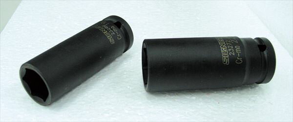 SIGNET(シグネット)の一覧はこちら1/2"SQディープインパクトソケット●サイズ(mm)：23●差込角("SQ)：1/2●先端部ソケット外径D1(mm)：33.0●差込部ソケット外径D2(mm)：30.0●全長L(mm)：78.0●適...