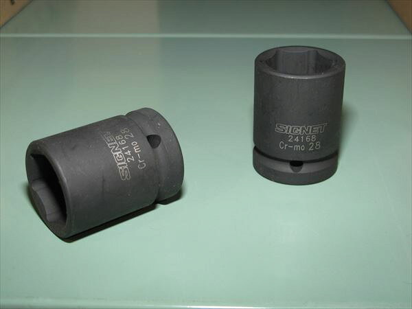 SIGNET(シグネット)の一覧はこちら3/4"SQインパクトソケット●サイズ(mm)：46●差込角("SQ)：3/4●全長(mm)：62.0●先端部ソケット外径(mm)：66.4●差込部ソケット外径(mm)：44.0JANCD:47128...